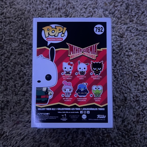 Toys | My Hero Academia X Hello Kitty And Friends Funko Pop Pochacco ...